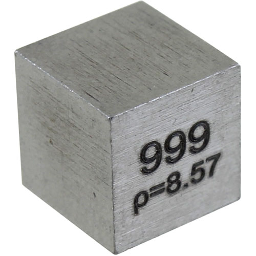 Niobium Metal Cube - 10mm 99.95% Pure | $17.95