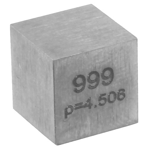 Titanium Metal Cube - 10mm 99.95% Pure | $7.95