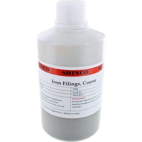 Coarse Iron Filings - 500g bottle | xUmp