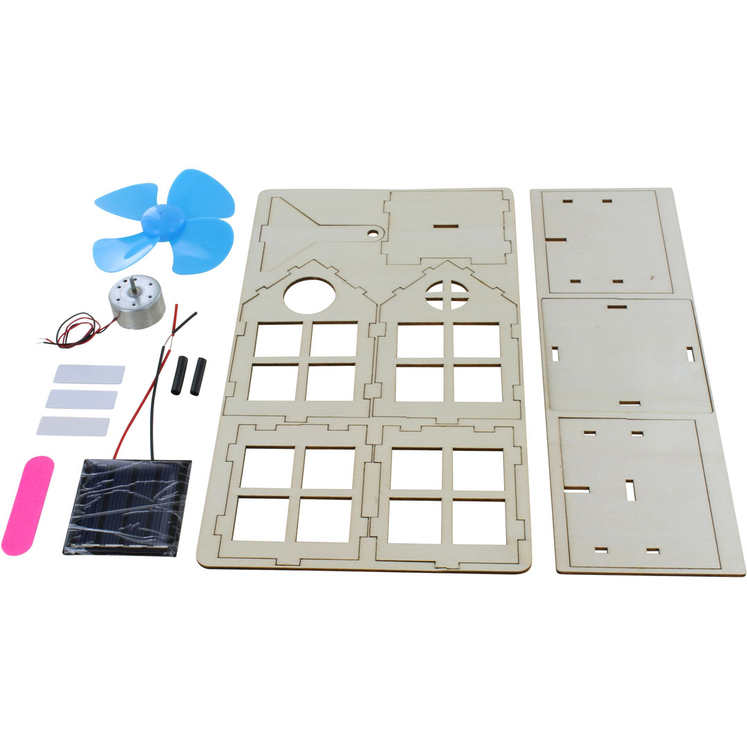 Solar-Powered Model House DIY STEM Kit | xUmp